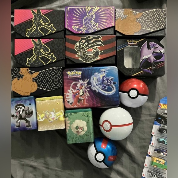 Pokemon | Other | Pokemon Themed Storage Boxes And Pokeballs Boxes And ...